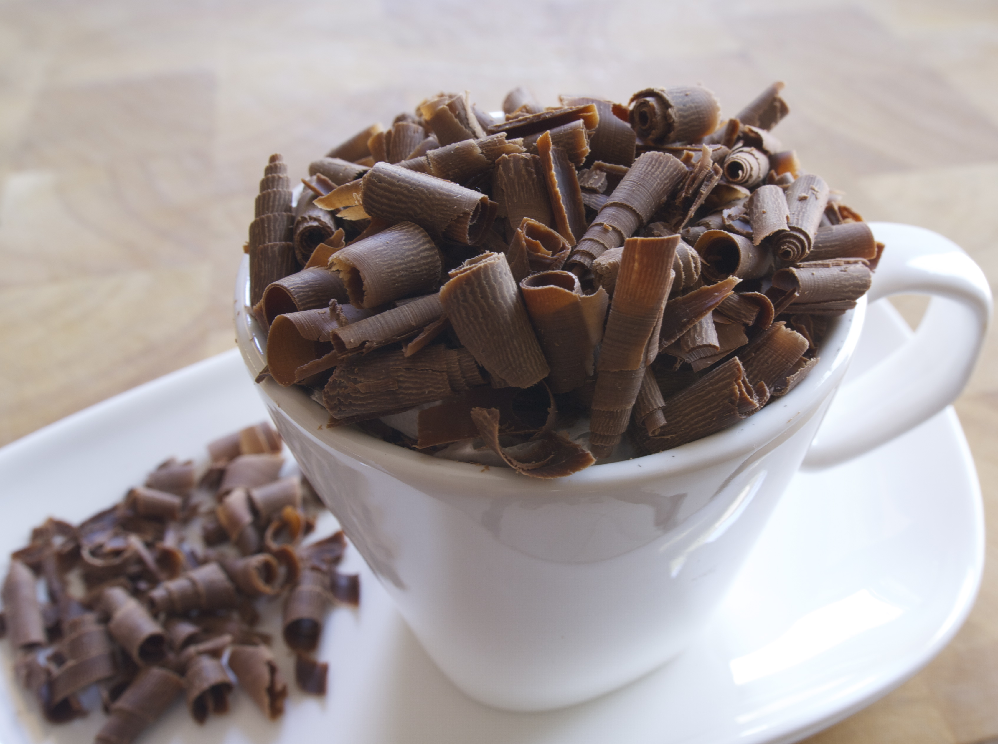 Chocolate Curls – Food and Tools