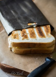 Toaster Bag Cheese, Tomato and Fresh Basil Sandwich – Food and Tools