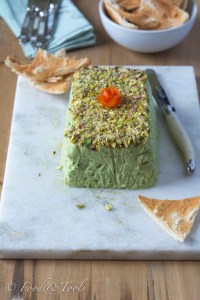 Avocado Pistachio Pâté with Melba Toast – Food and Tools