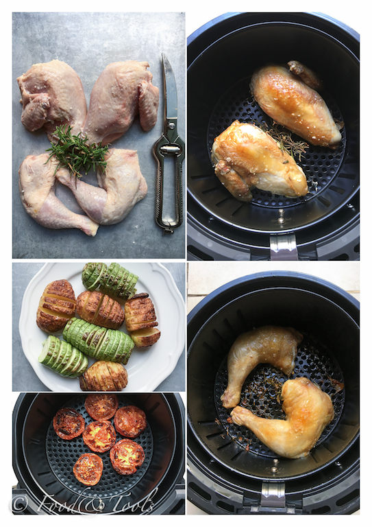 Cooking with a Swan Air Fryer – Food and Tools
